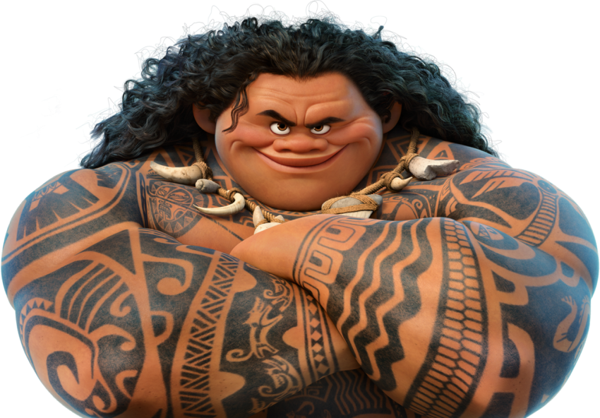 Disney Moana Maui illustration, Film The Walt Disney Company YouTube Te ...